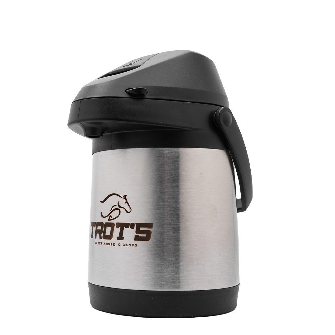 Garrafa Térmica TROT’S – Inox 2,5L – TROT'S - Loja Oficial